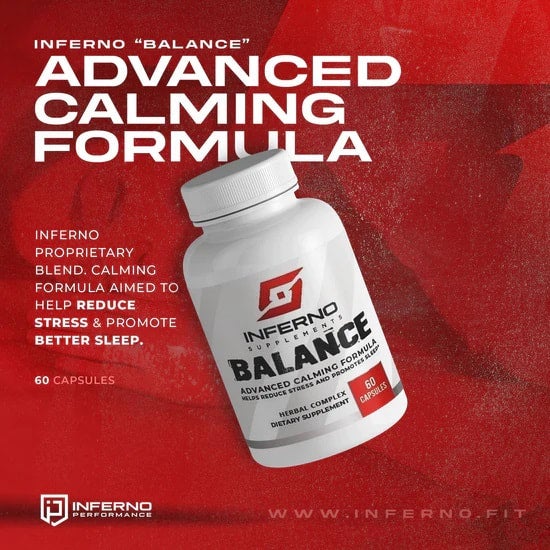 INFERNO BALANCE, ADVANCED CALMING FORMULA 60 CAPSULES | CO-MAN BRANDS ...